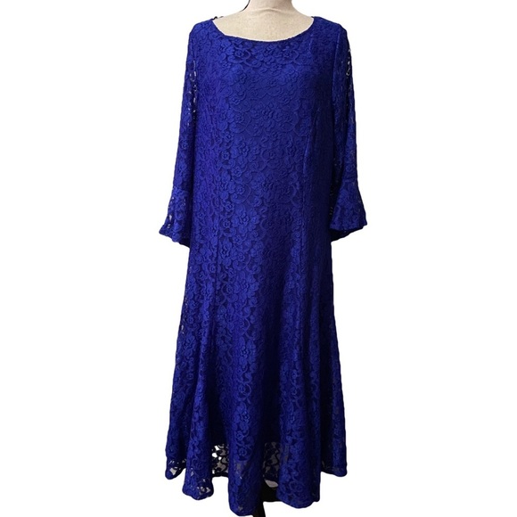Joanna Hope | Dresses | Joanna Hope Blue Formal Gown Size Us 2 Nwt ...